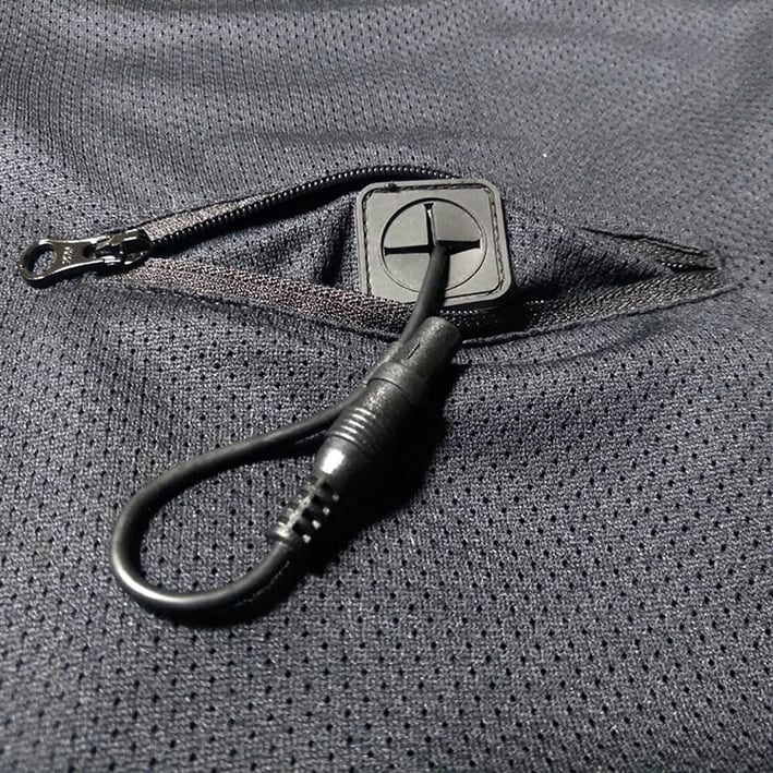 Nanotech Heated Vest with Portable Li-ion Battery Power Bank ...