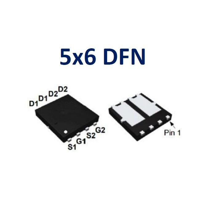 MOSFET 5x6 DFN N+P 30V-40V | Taiwantrade.com