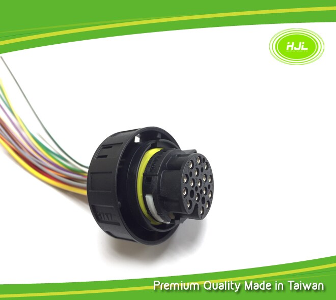 Transmission Connector 16-Pin Plug with Wires For DSG 0B5 VW AUDI ...