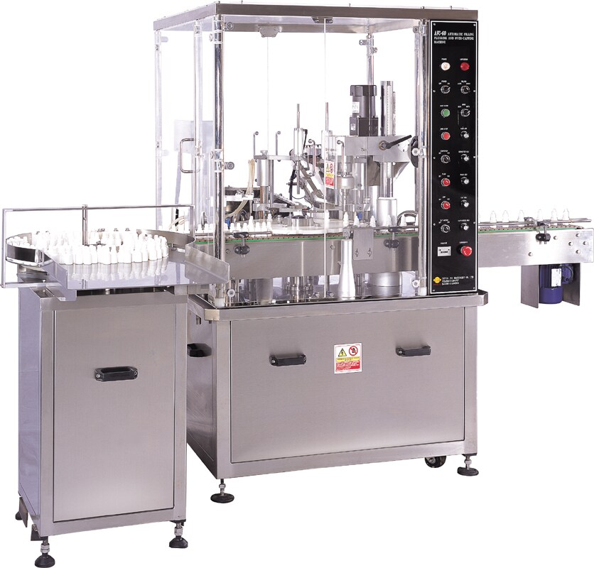 Automatic Filling Plugging And Over-Capping Machine | Taiwantrade.com