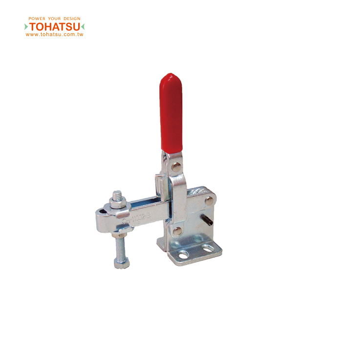 Steel U-Bar and Flanged Base Vertical Toggle Clamp with Wear Resistant ...