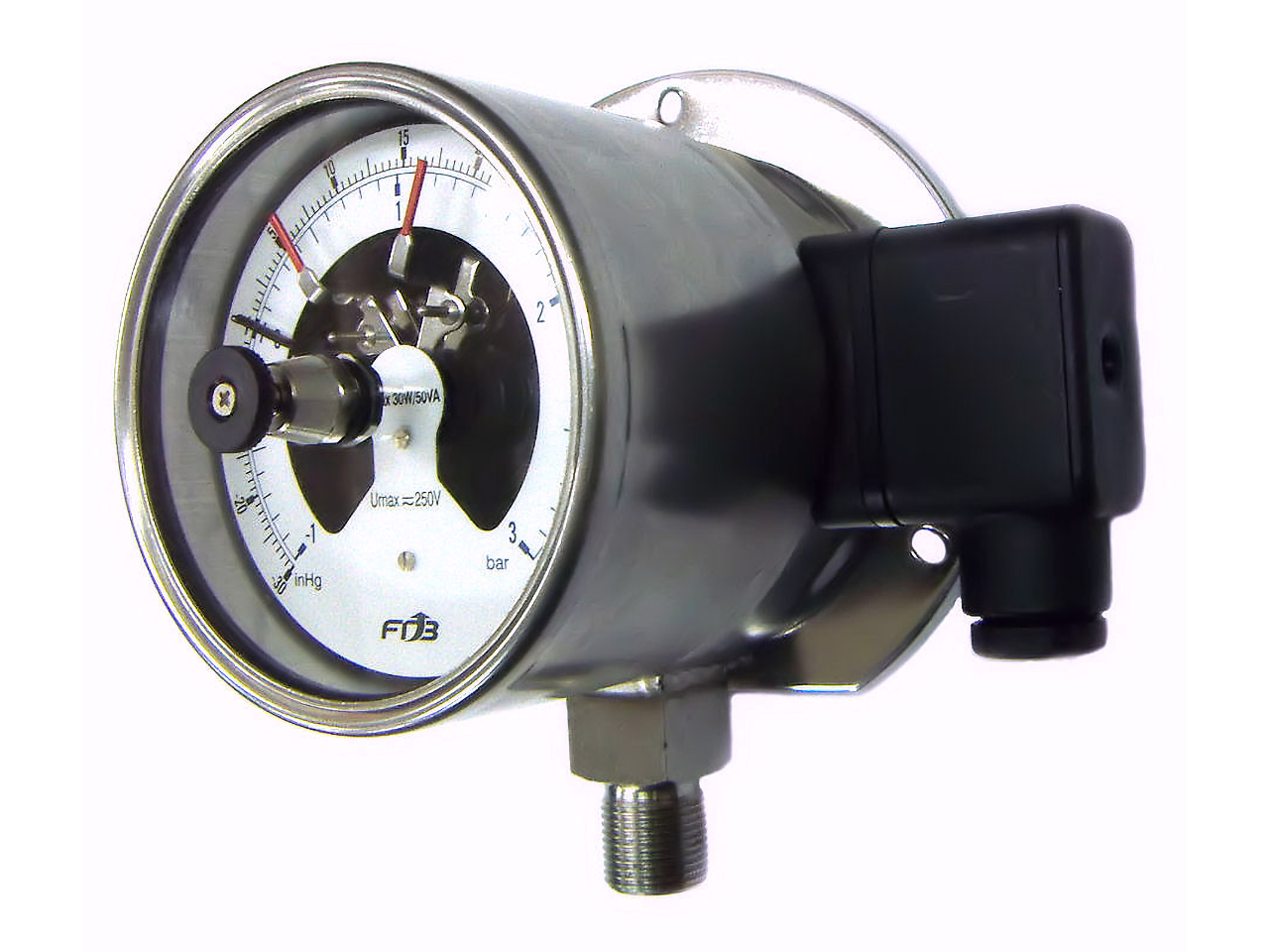 Pressure Gauge with Electric Contact, Contact Pressure Gauge, Pressure ...