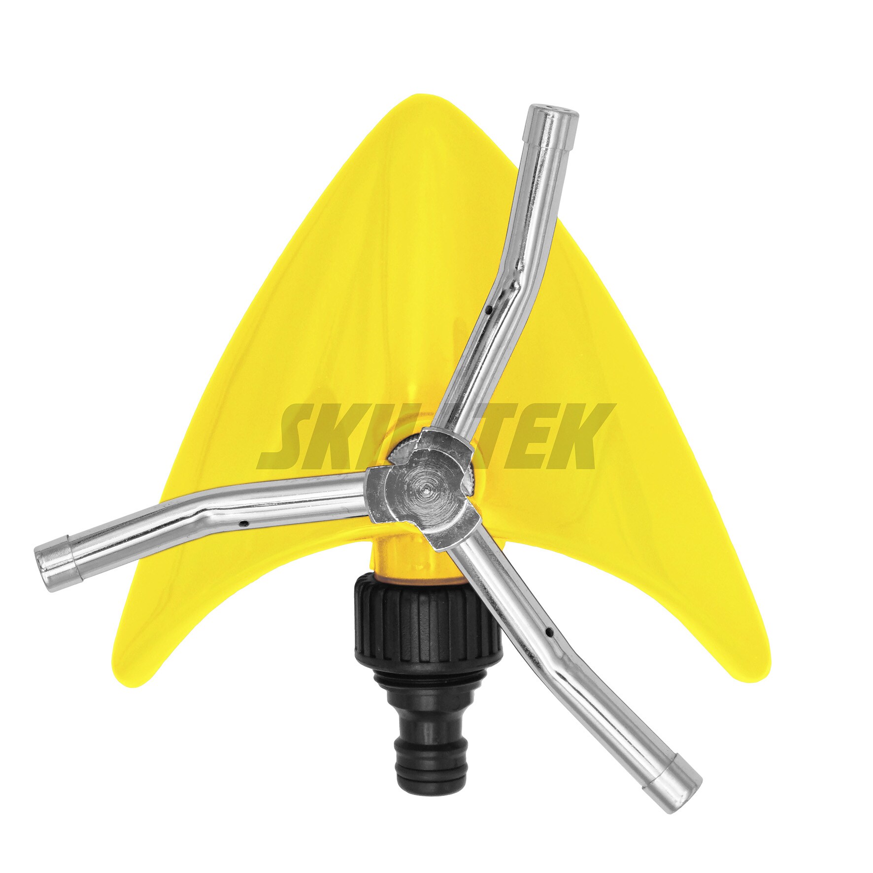 Three-arm Plastic Rotating Sprinkler on Triangle Base | Taiwantrade