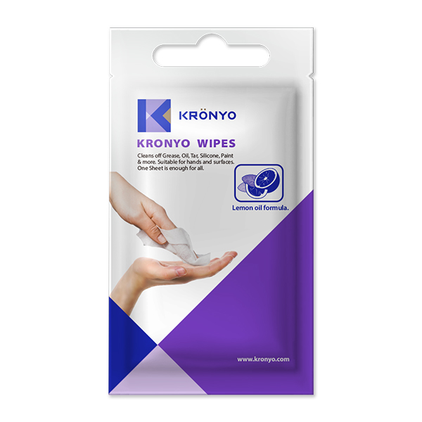KRONYO WP001-02 Wipes single in packaging | Taiwantrade