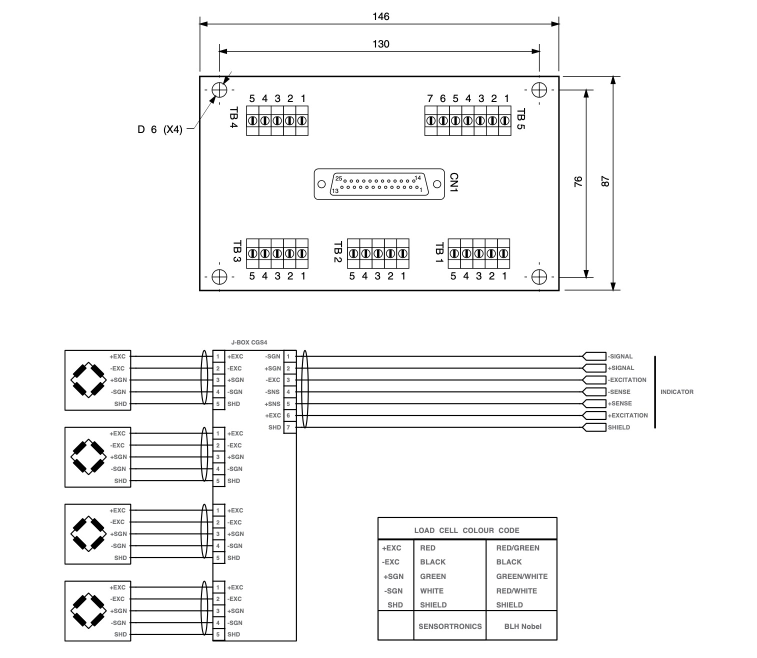 Load Cell Summing Circuit Diagram Circuit Diagram For The St