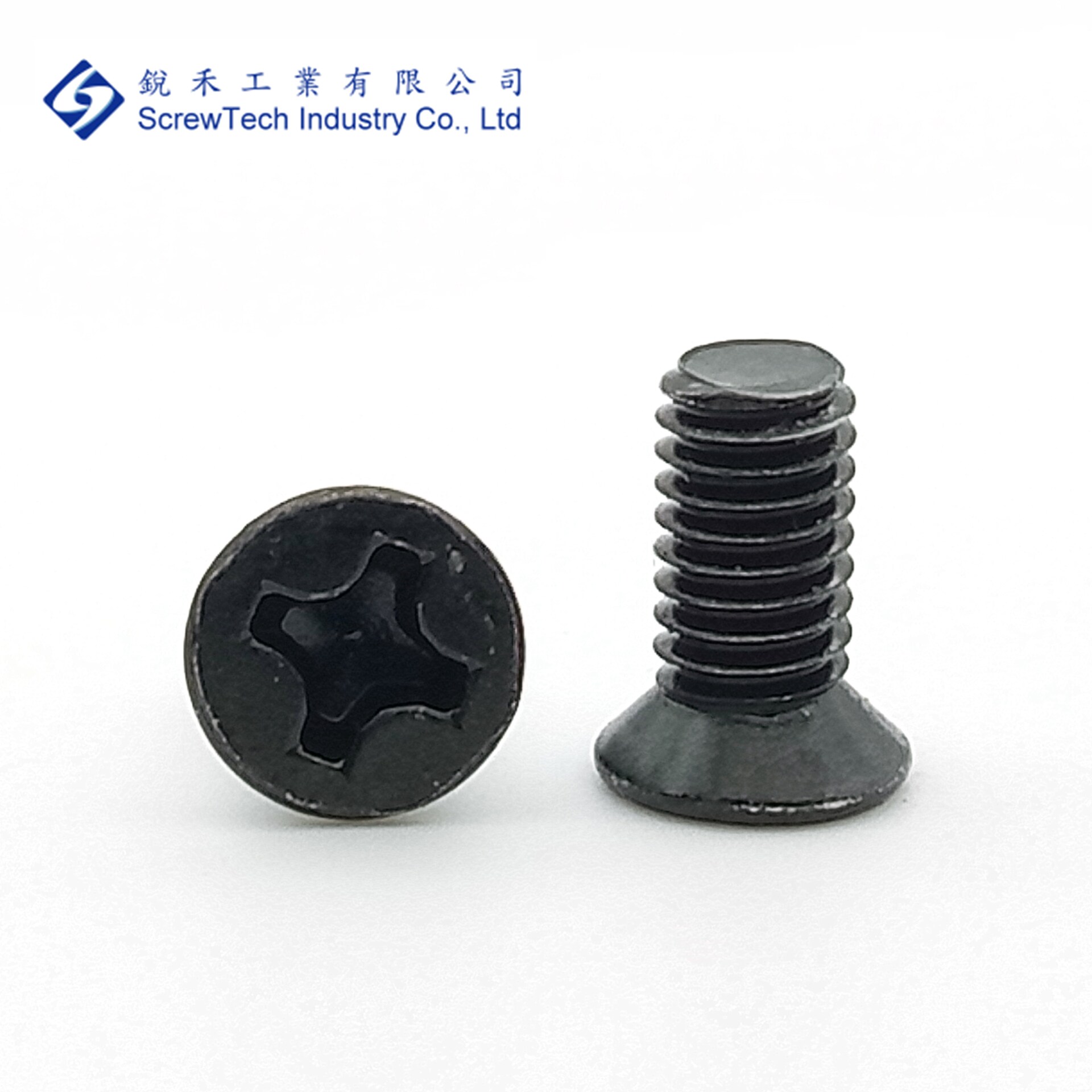 【ScrewTech-FAM0300650D】Flat Head, Phillips, M3x6.5, Machine Screw ...