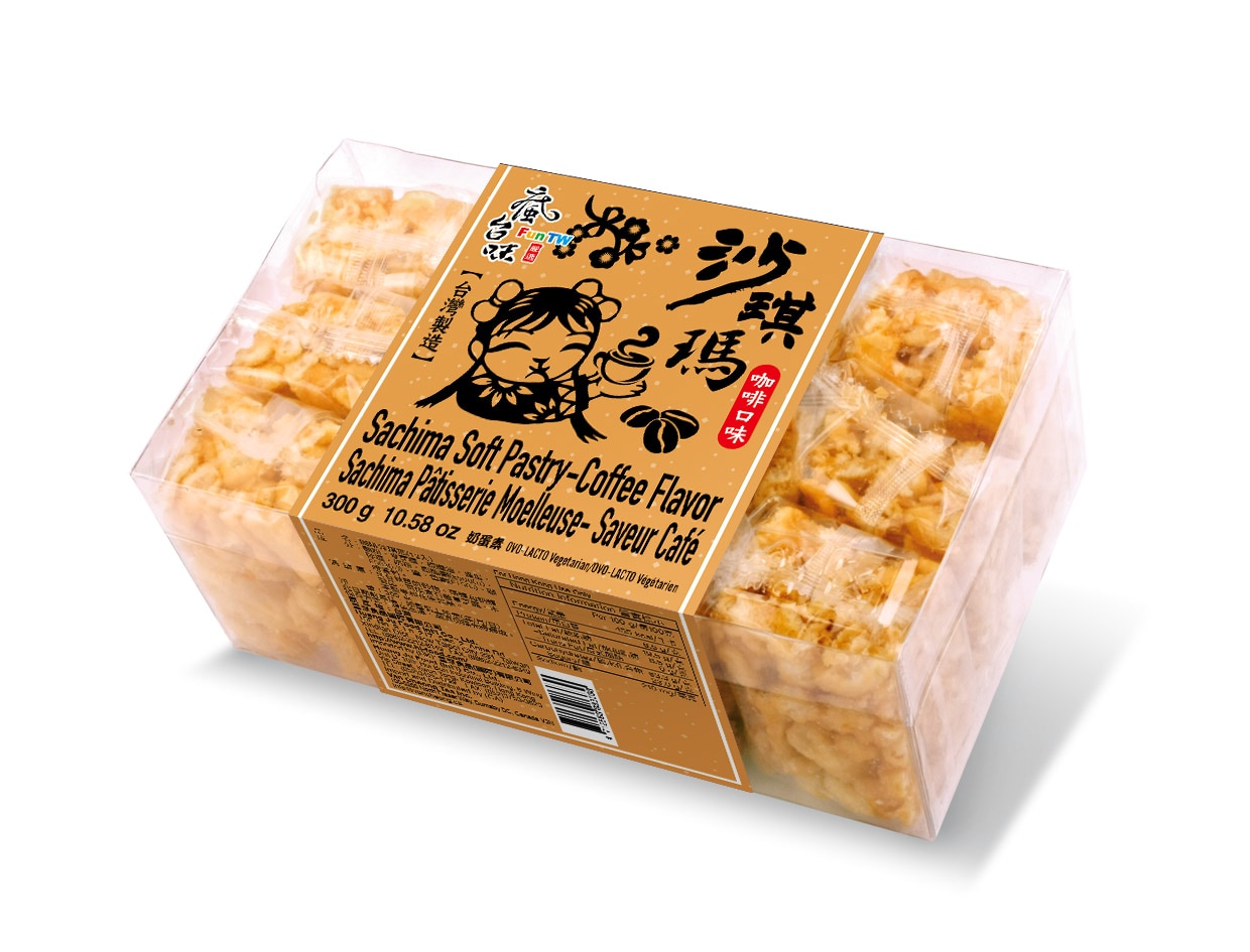 Fun TW- Soft Flour Cake Sachima (Coffee Flavor) | Taiwantrade