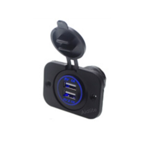 12V 24V Vehicle Car Bus Truck USB Charger Panel | Taiwantrade