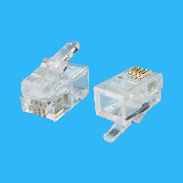 Modular plug for round cable 4P4C | Taiwantrade