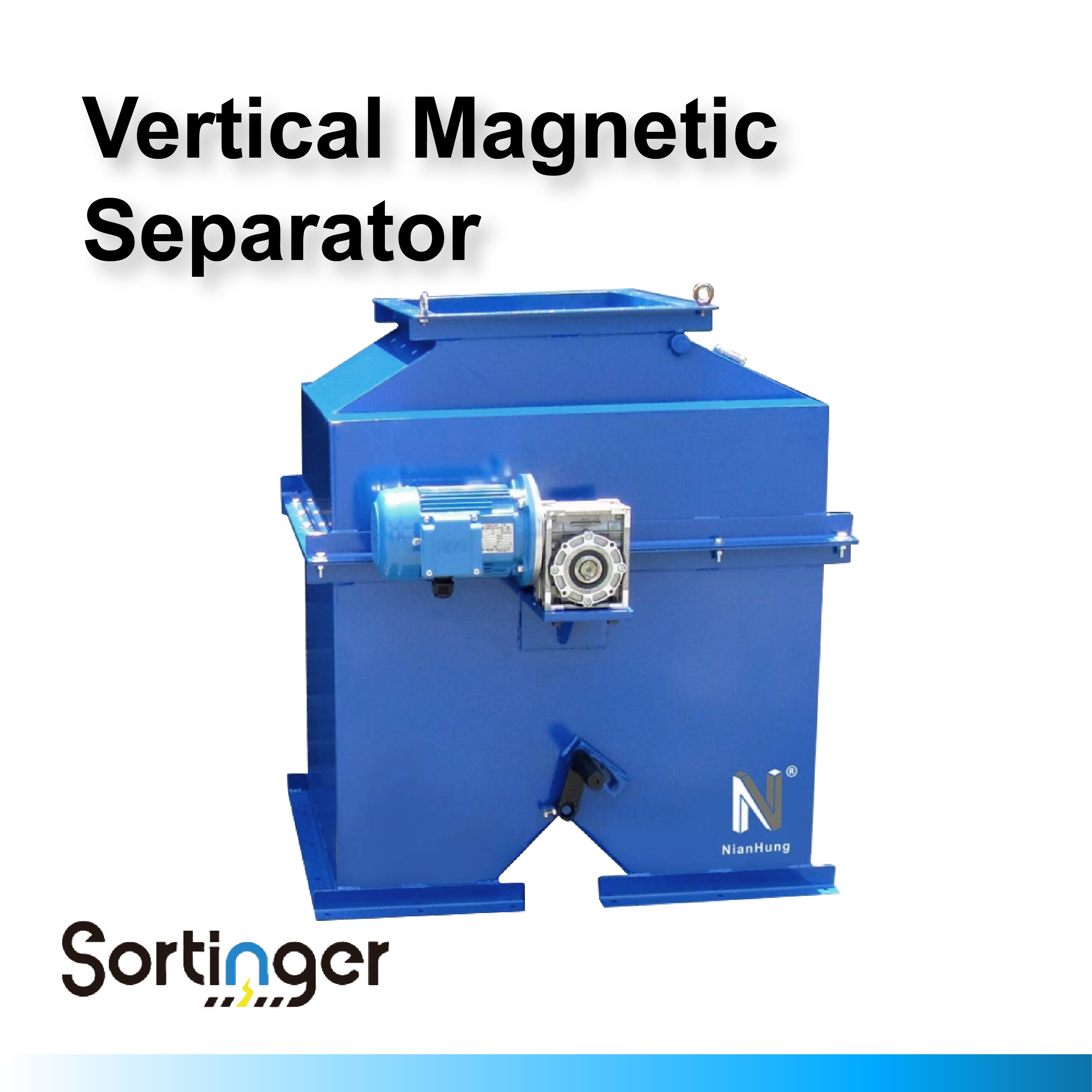 Vertical Magnetic Separator, Pre-Processing Recycle System Equipment ...