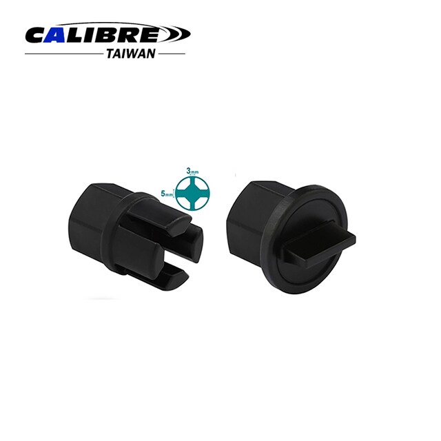 TAIWAN CALIBRE Slotted Plastic Radiator Drain Plug Tool Set | Taiwantrade