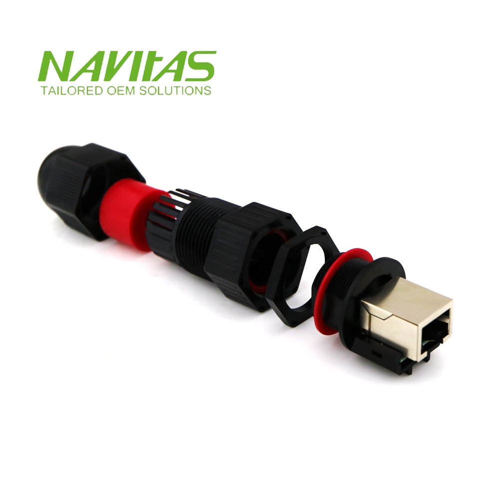 IP67 Waterproof RJ45 Connector Waterproof Connectors Assembly ...