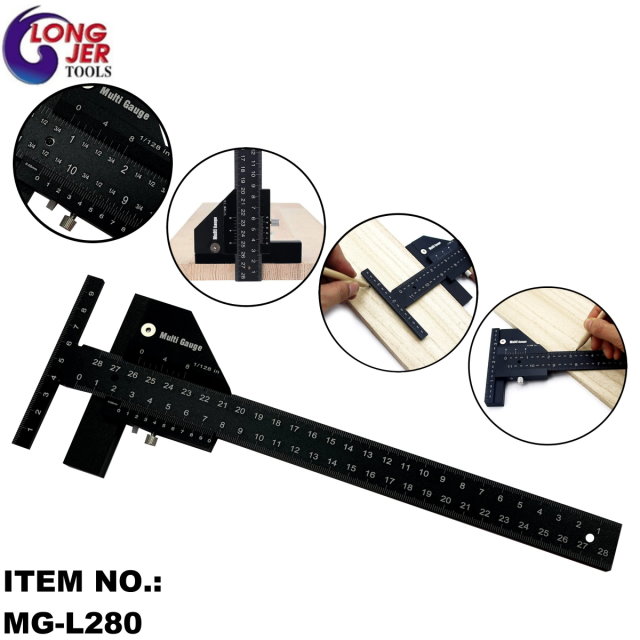 Professional Clever Multi-Functional Measuring And Marking Tool Ruler ...