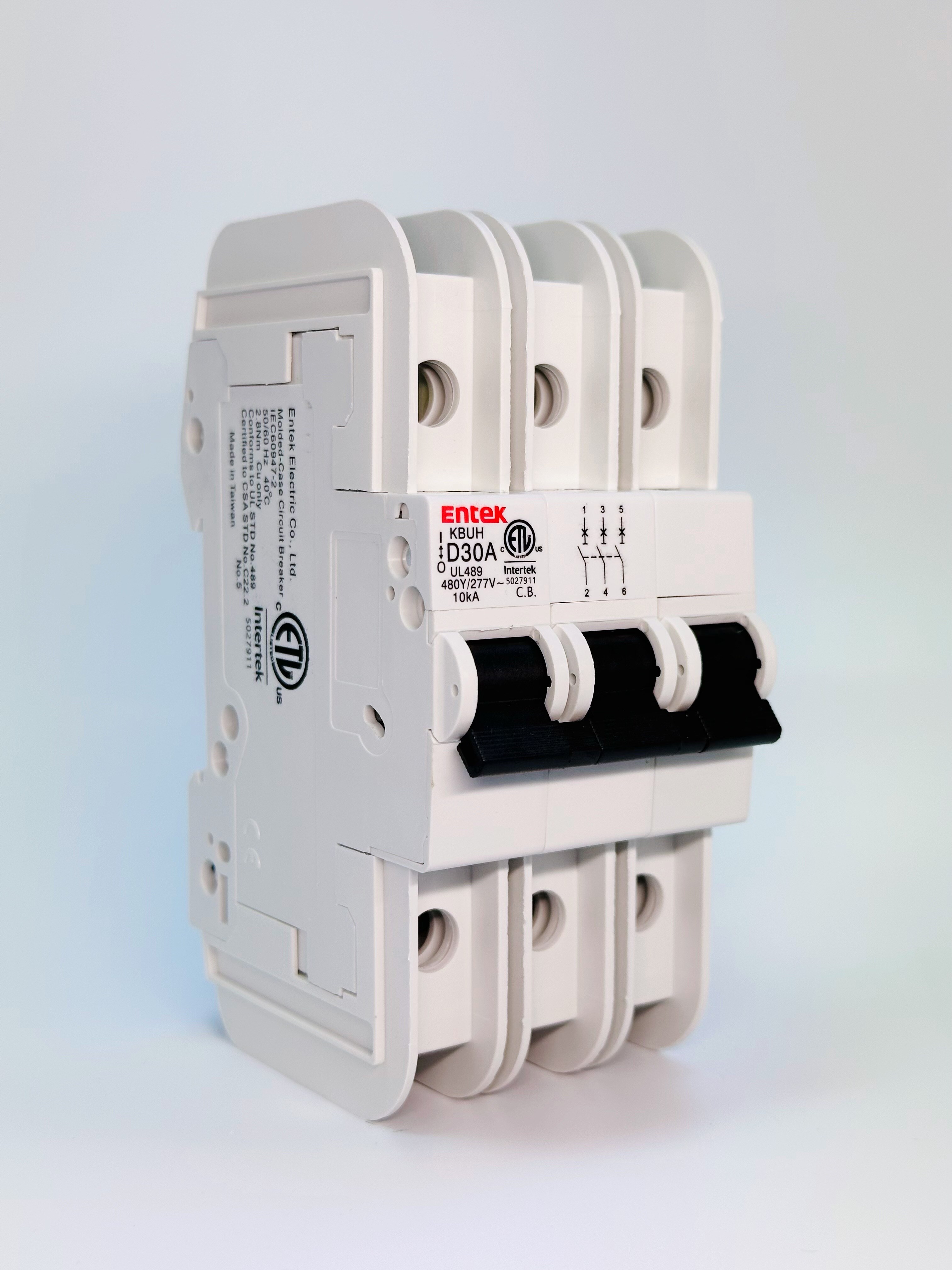 UL489 MCB KBUH 480Y/277Vac 10kA Miniature Circuit Breaker | Taiwantrade