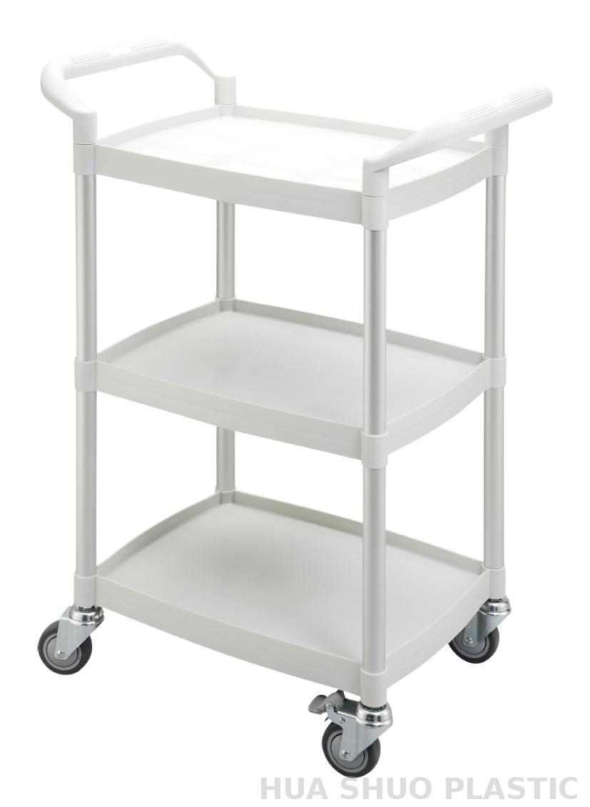 3 Shelf Mini Service Cart - White | Taiwantrade