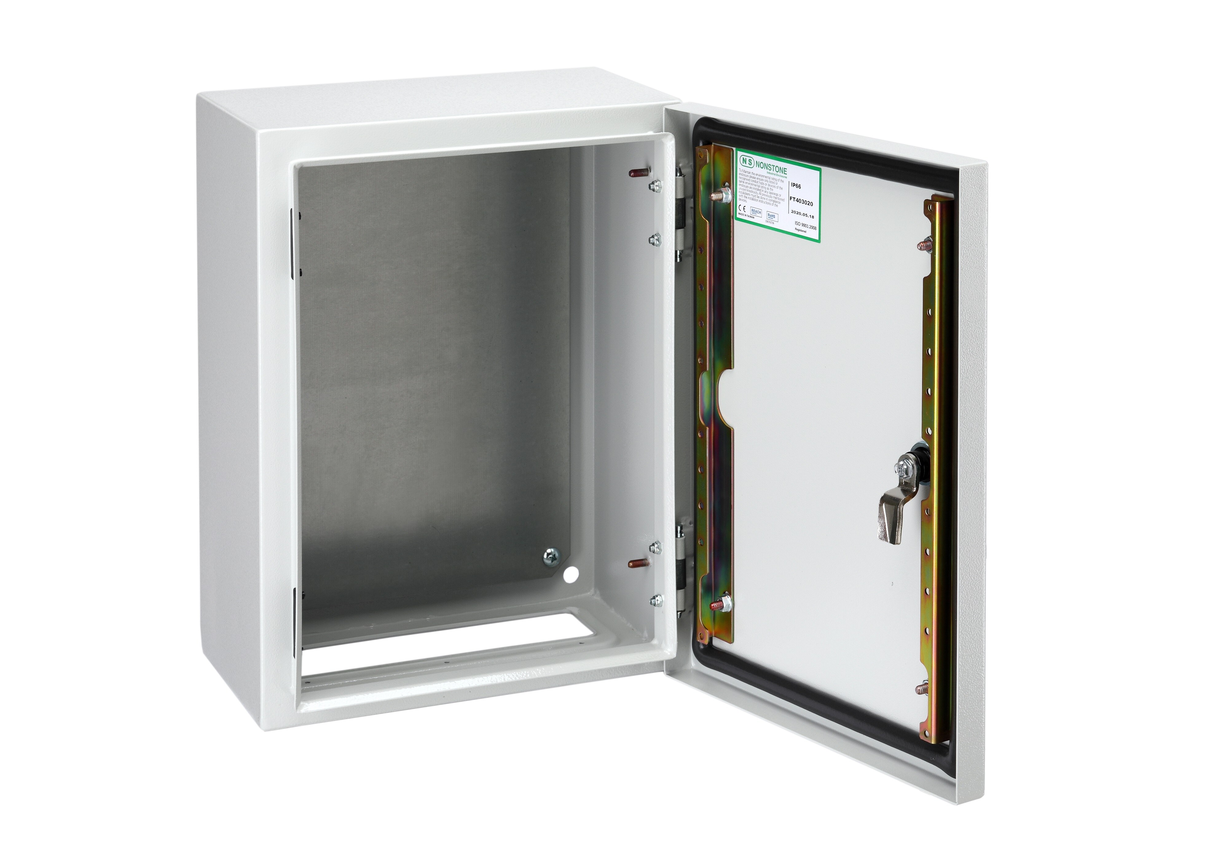 FT Series IP66 Wall Mount Enclosure with Gland Plate | Taiwantrade