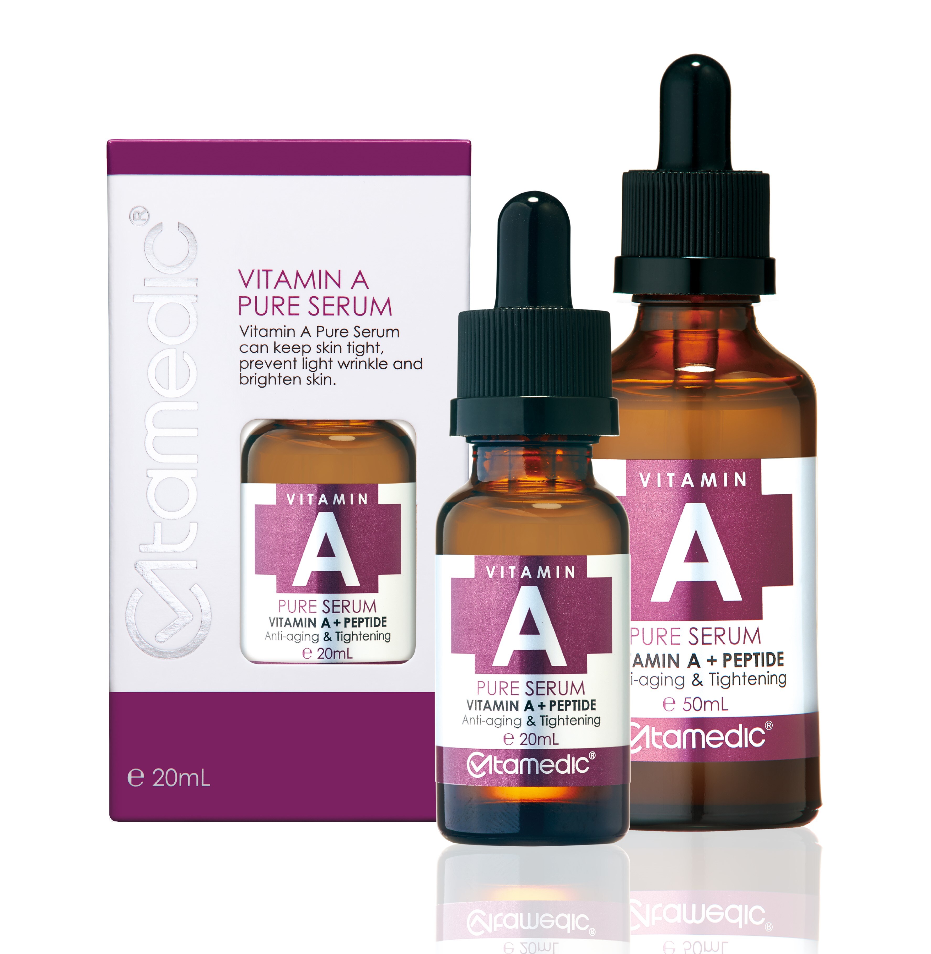 Derma-Xpert Vitamedic Vitamin Series - Vitamin A Pure Serum | Taiwantrade