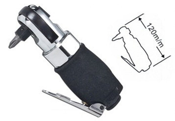 Air Tools, Pneumatic Tools, 3/8 In. Mini Air Ratchet Wrench / Screw ...