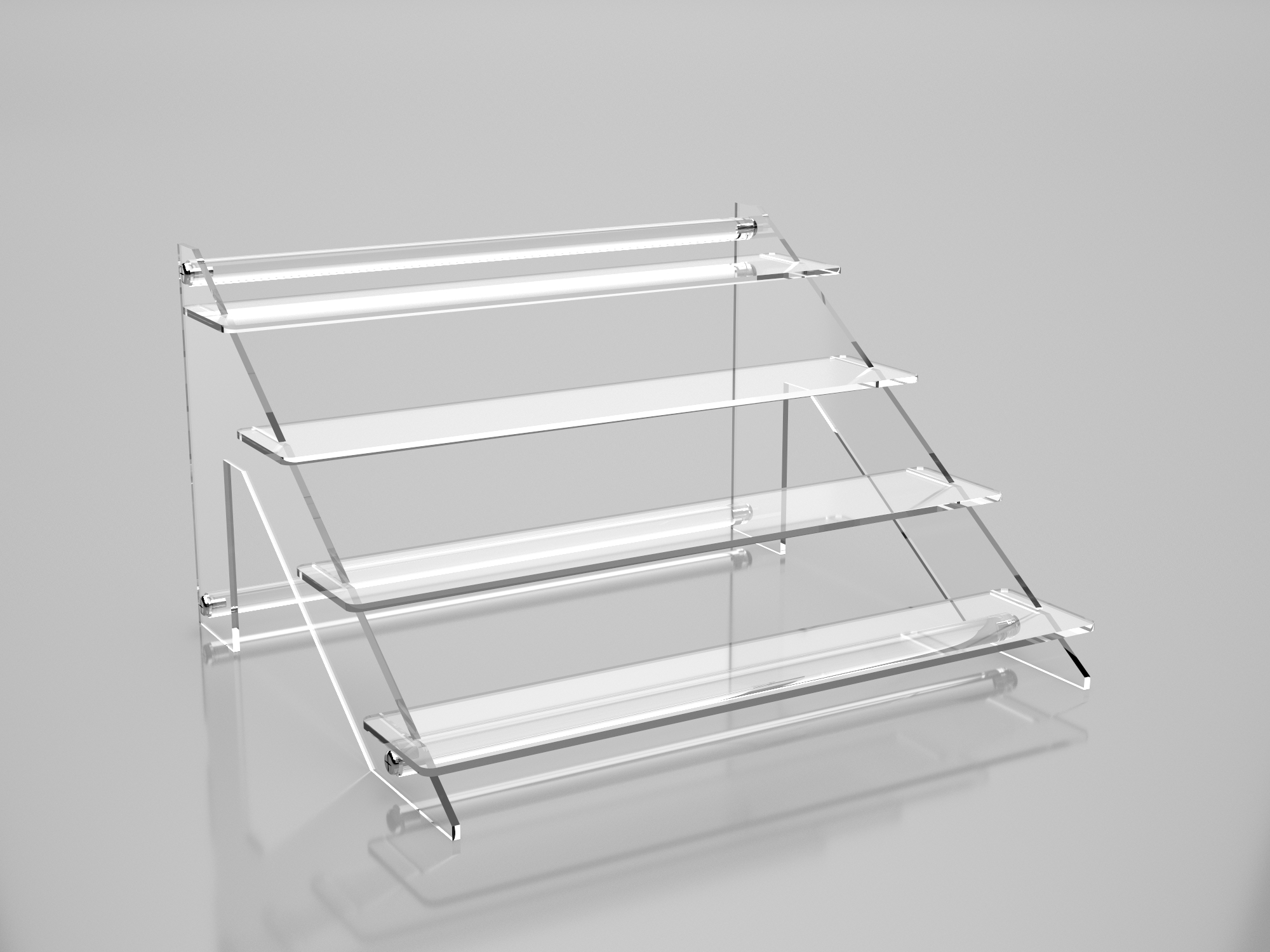 Acrylic 4 Tier Display Stand | Taiwantrade
