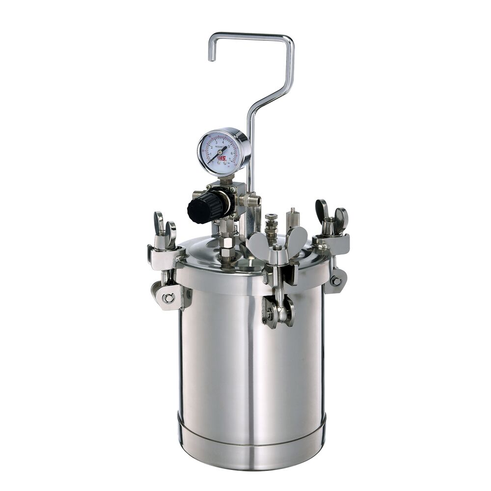 2 L 2 litre non agitator stainless steel Pressure paint pot | Taiwantrade