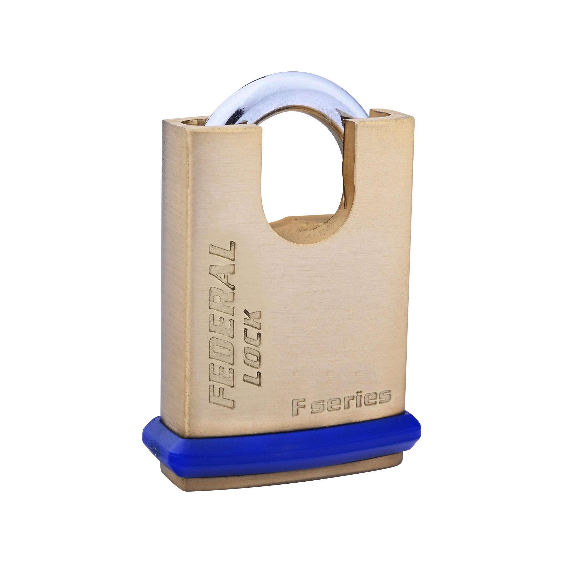 Shrouded Shackle Solid Brass Padlock 30P | Taiwantrade.com