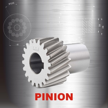 YYC CHGH DIN 7 Helical Teeth Ground Pinions | Taiwantrade