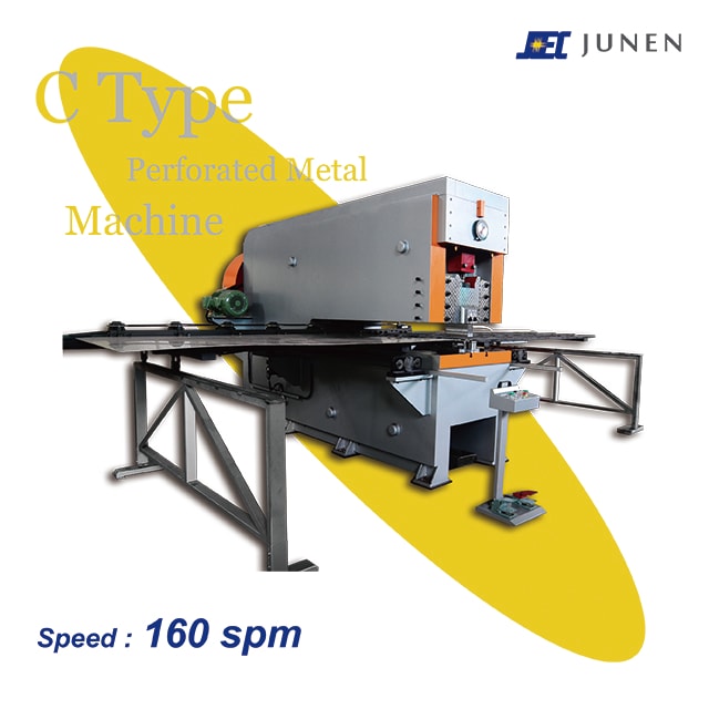 JUNEN C-type Perforated Metal Machine(5ft) | Taiwantrade
