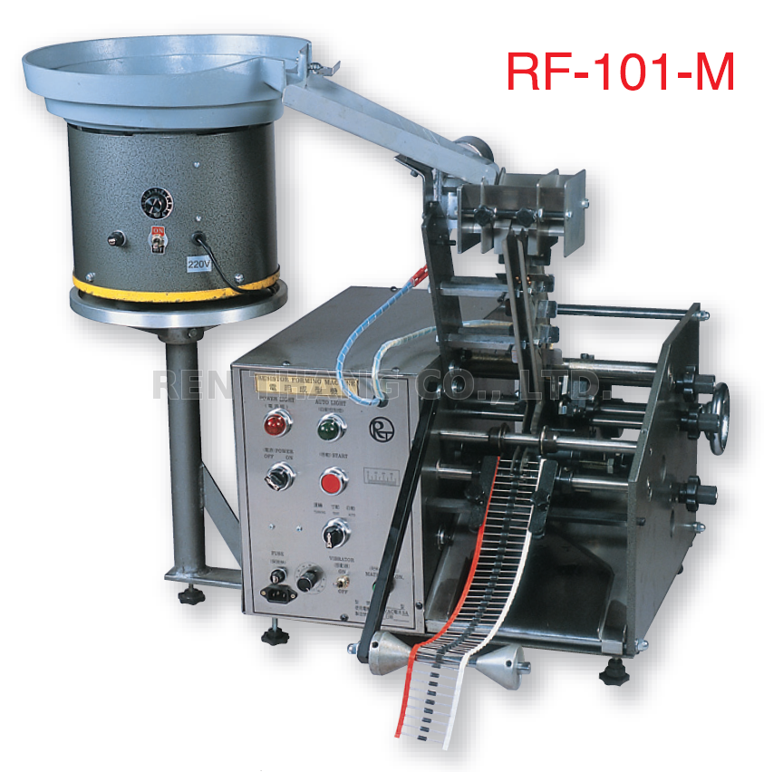 RF-101M Axial Lead Forming Machine for both Taped & Loose parts ...