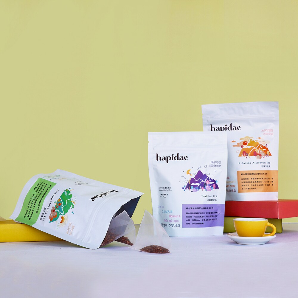 【hapidae】Relaxing complex tea bags | Taiwantrade