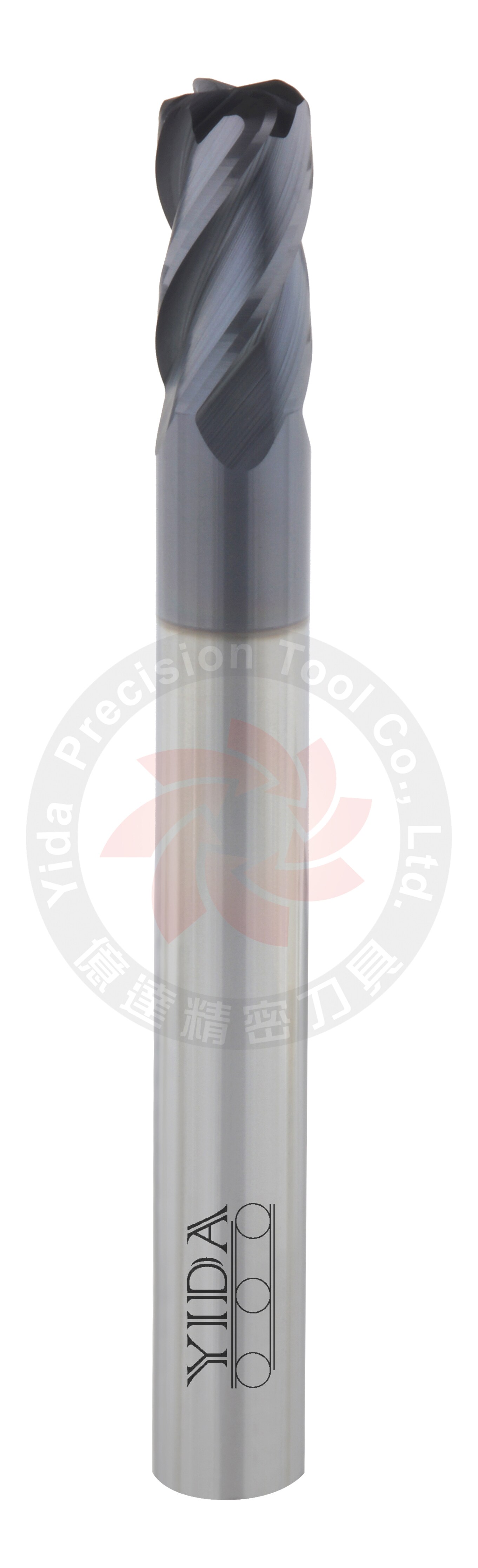 4 Flutes Corner Radius End Mill for HRC 45 | Taiwantrade.com