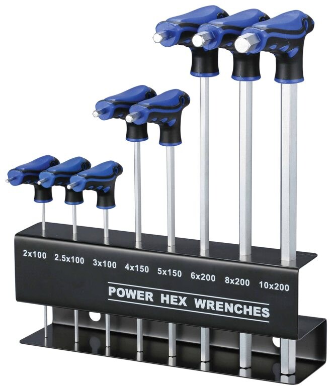 T-Handle Hex Key Set 8 pcs set | Taiwantrade