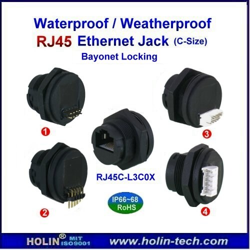 Waterproof RJ45 Connector Ethernet Jack | Taiwantrade