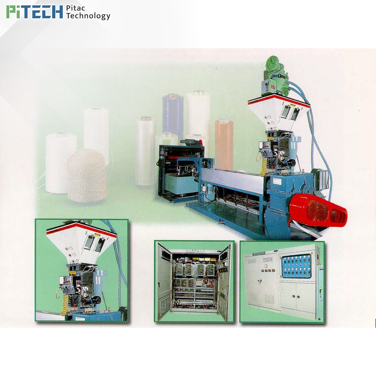 The High Speed PP and HDPE Flat Yarn Making Machine | Taiwantrade