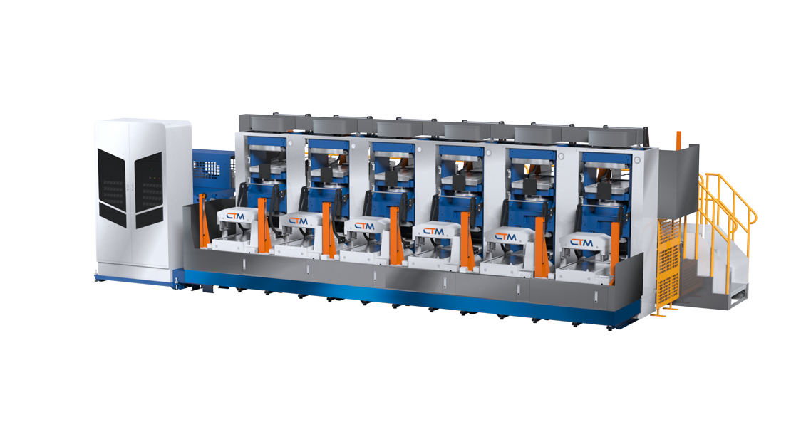 High Efficiency Double Cylinder Automatic Rubber Molding Machine ...