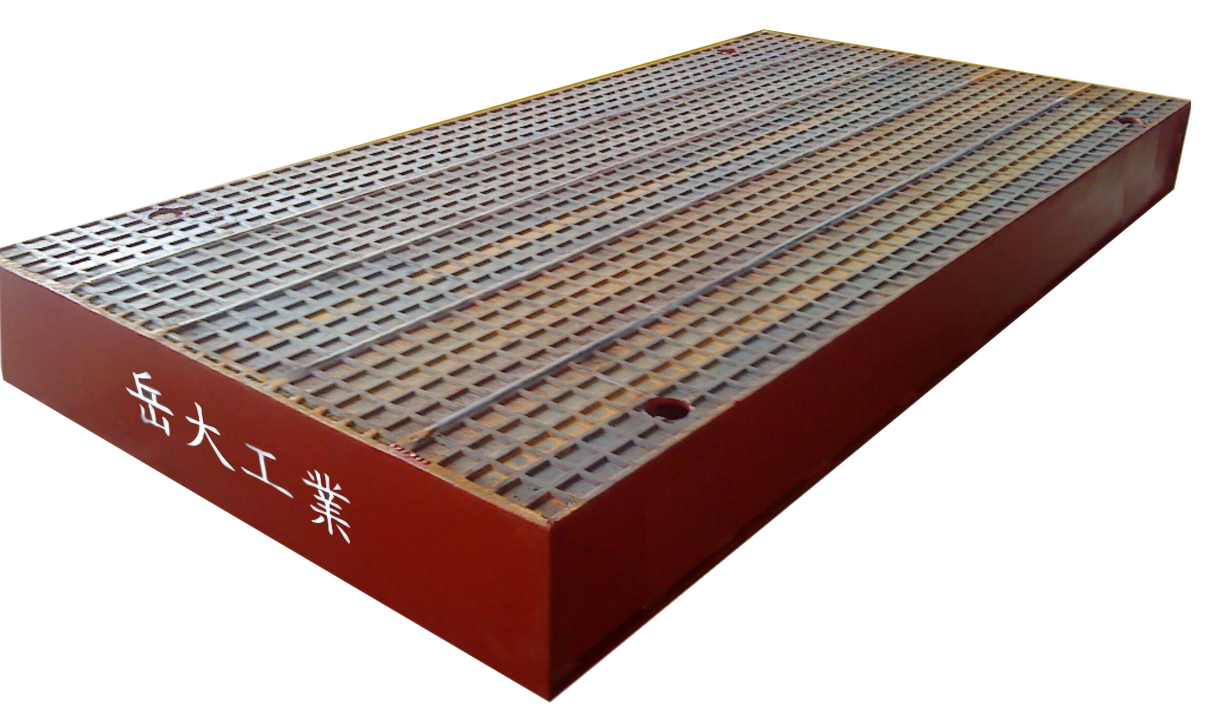 Steel Metrodeck for temporary bridge construction and the working ...