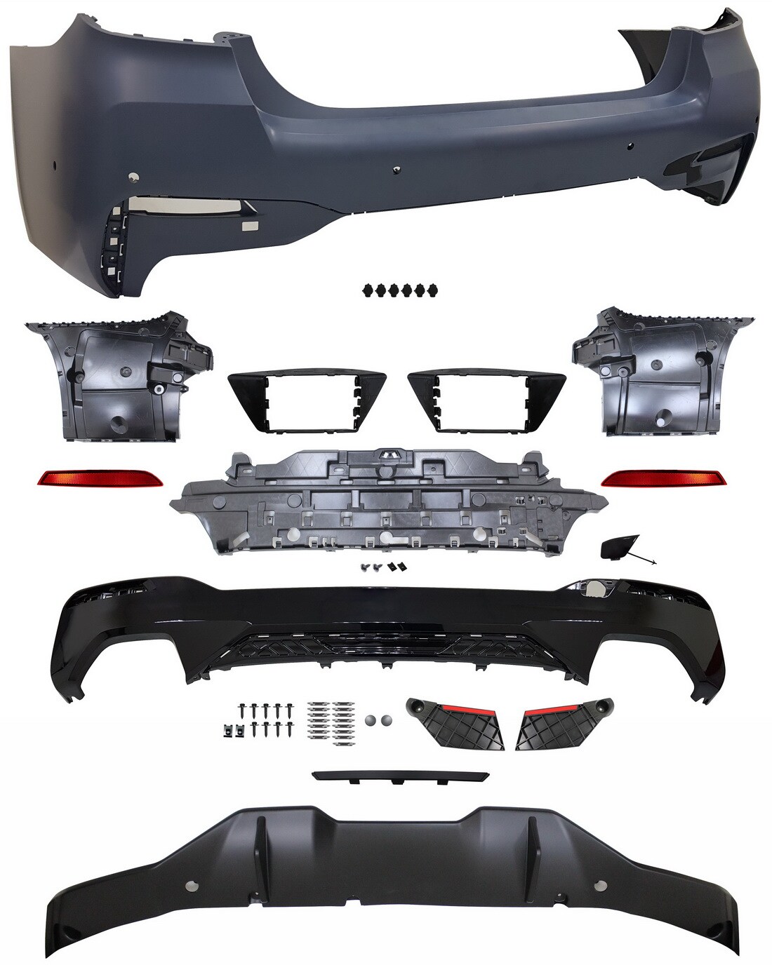 G30 LCI 20-ON RE BUMPER M-PERFORMANSE STYLING TYPE2 | Taiwantrade.com