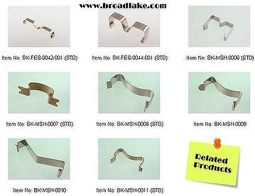 Taiwan stianless steel thermal electronic component spring clips made ...
