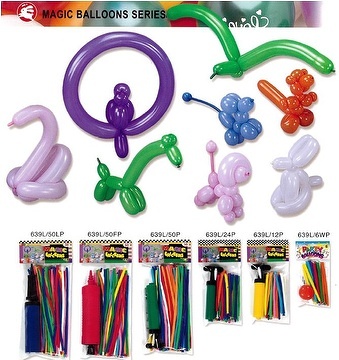 MAGIC BALLOON WITH EASY LEARN SHAPE INSTUCTION | Taiwantrade