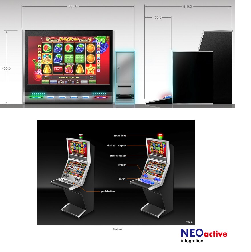 Arcade Slot Machines Manufacturer | Taiwantrade.com