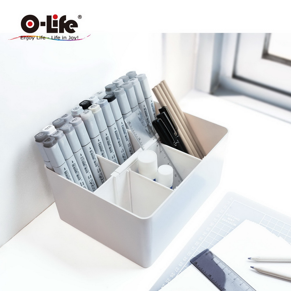 Desktop Stackable Storage Box, Movable Partition | Taiwantrade