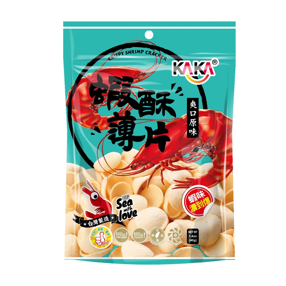 KAKA Round Chips-Shrimp Classic | Taiwantrade