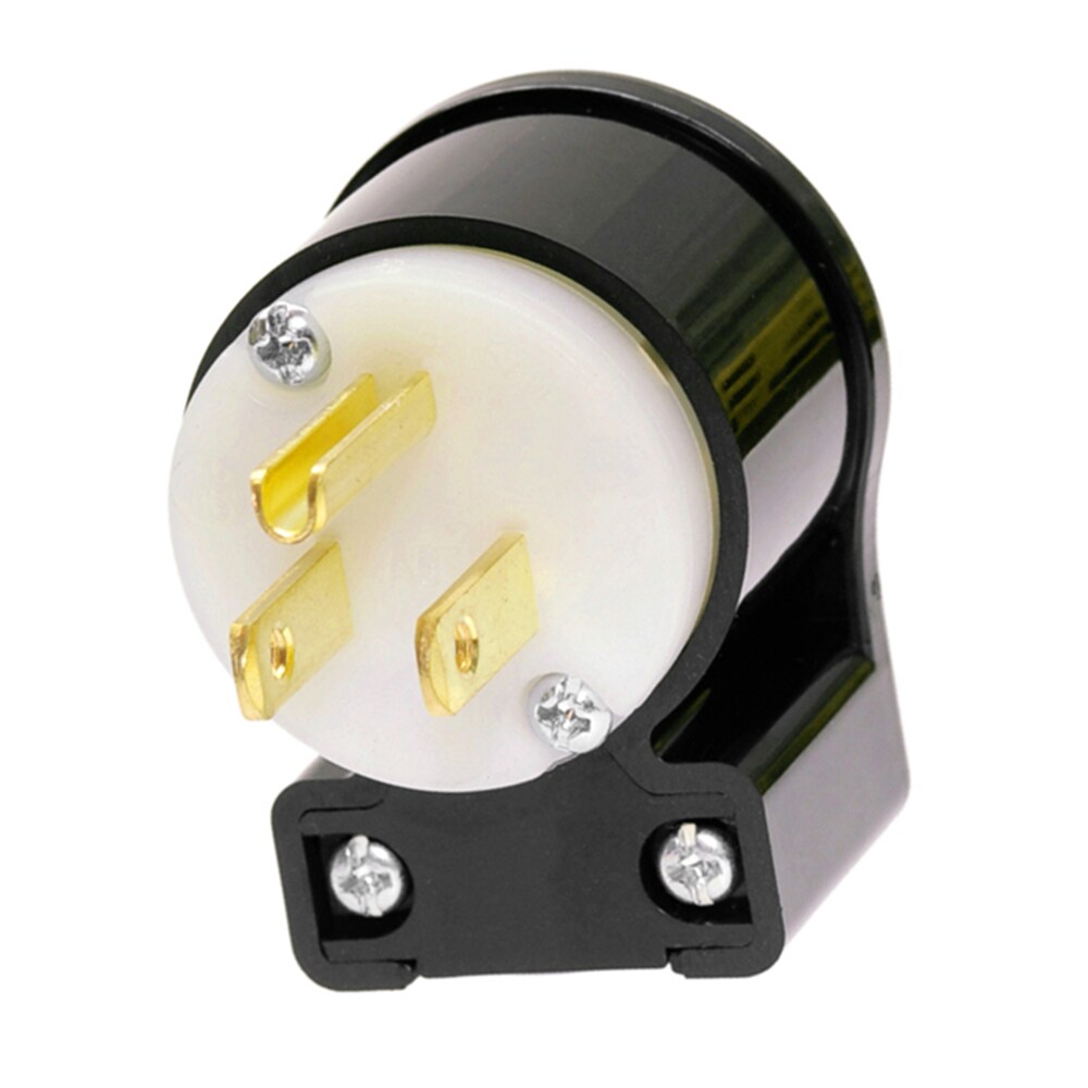 NEMA 5-15p 15A 125v electrical plug right angle plug | Taiwantrade.com