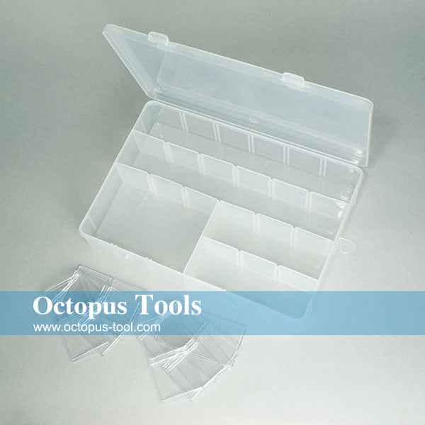 Plastic Box (Adjustable Compartment, 260 x 185 x 50 mm) | Taiwantrade.com