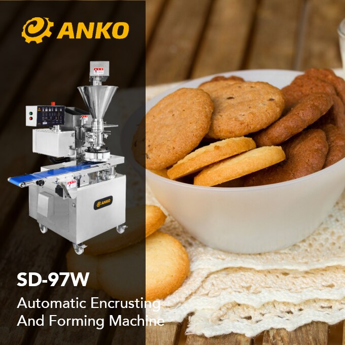 ANKO Factory Scale Commercial Cookie Machine (Encrusting and Forming ...