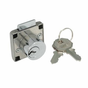 Zinc Alloy Push to Close Latch Deadbolt Drawer Lock | Taiwantrade