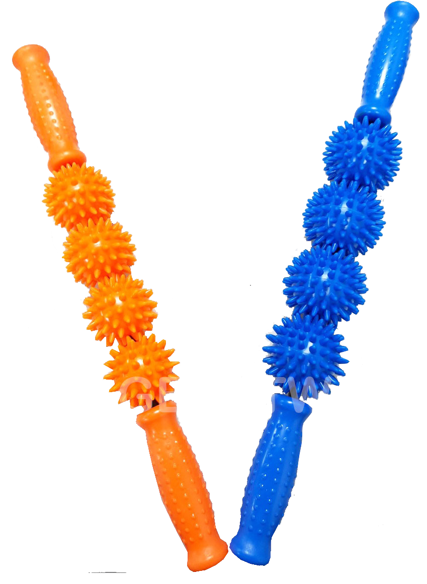 Trigger Point Massage balls Roller Stick with 4 Balls OEM ODM WELCOME ...