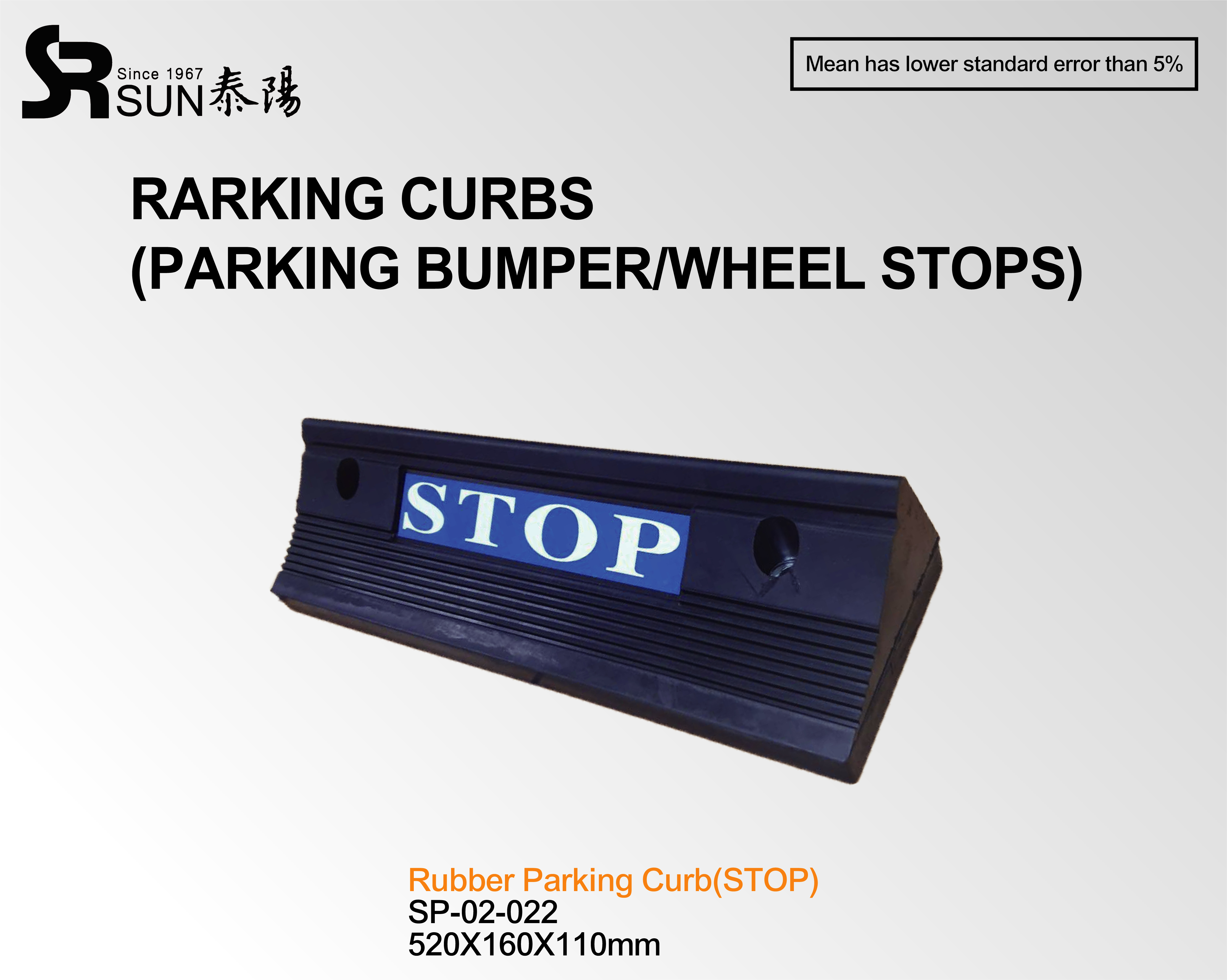 rubber parking curb(stop) | Taiwantrade