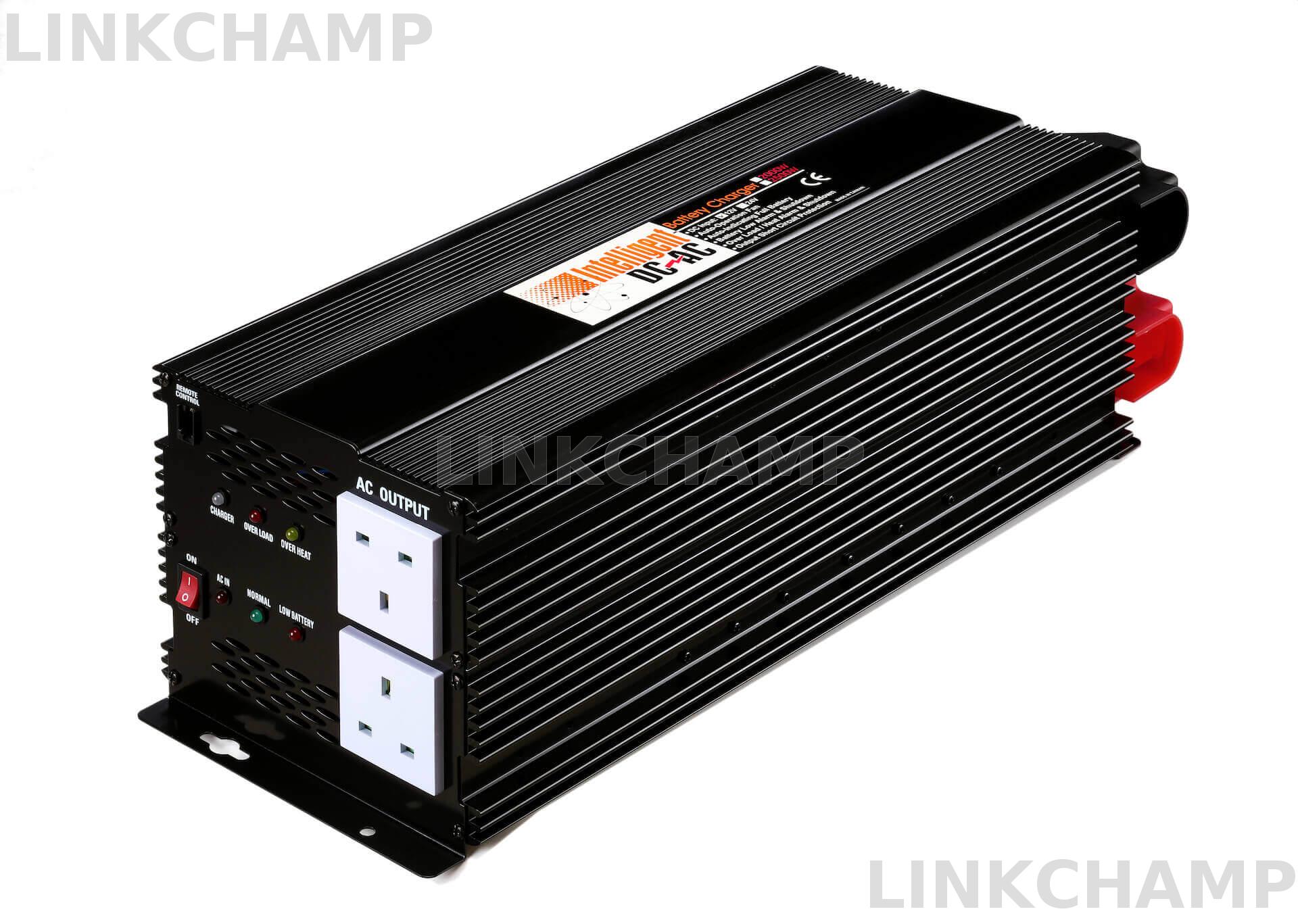 2000W Power Inverter with Charger Intelligent DC-AC® | Taiwantrade