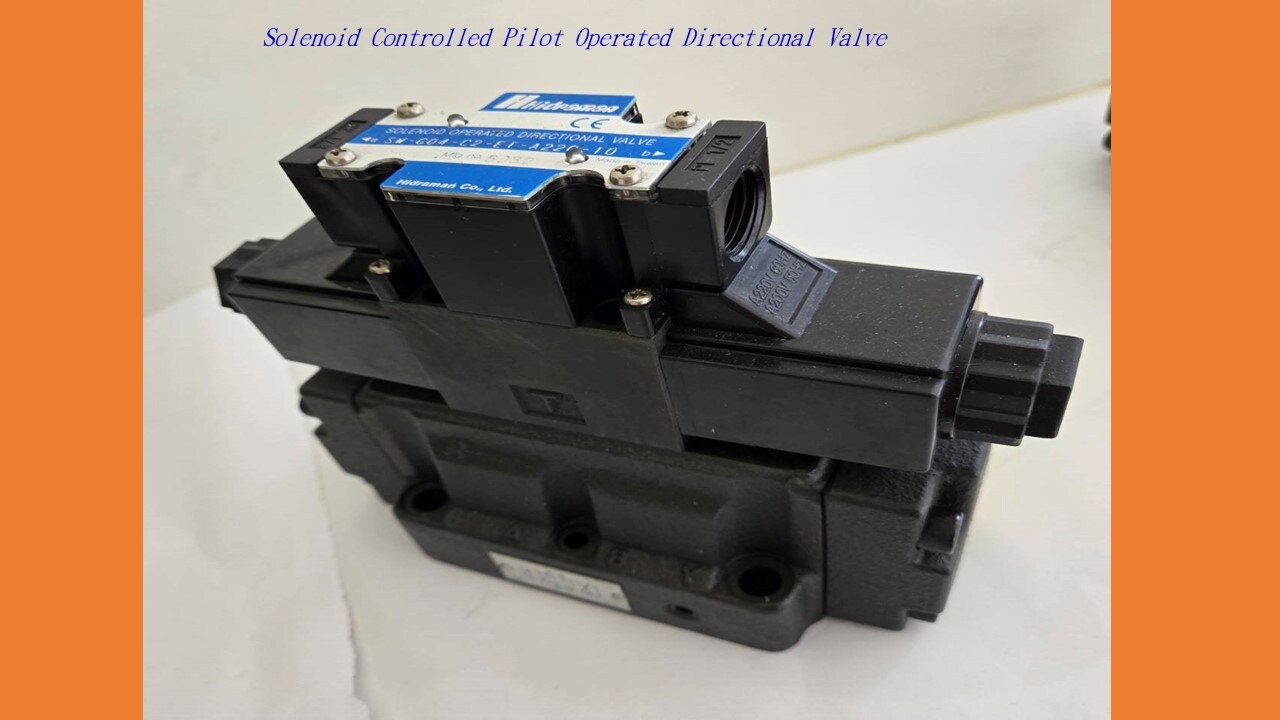 SOLENOID CONTROLLED PILOT OPERATED DIRECTIONAL VALVE | Taiwantrade