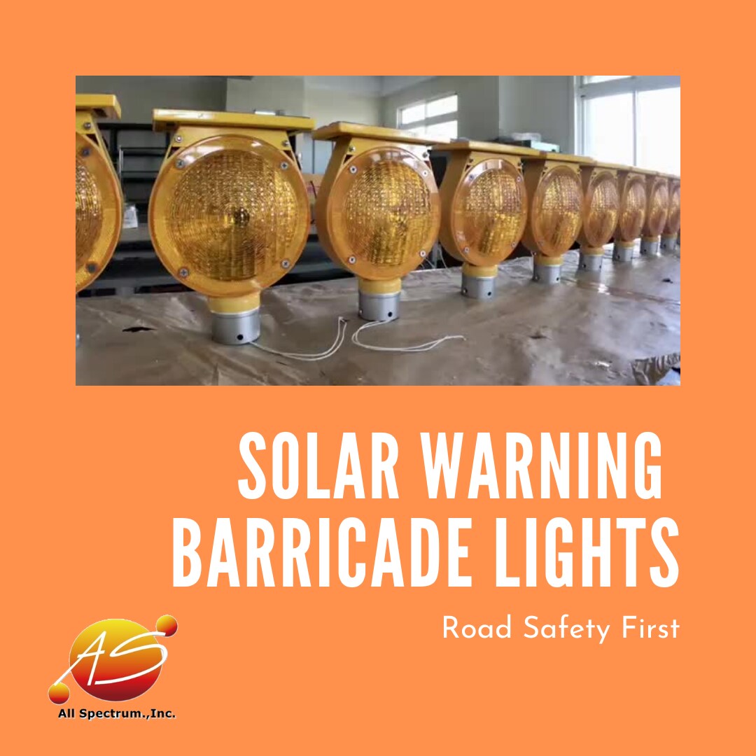 Solar LED Barricade Warning Light Wireless Sync | Taiwantrade